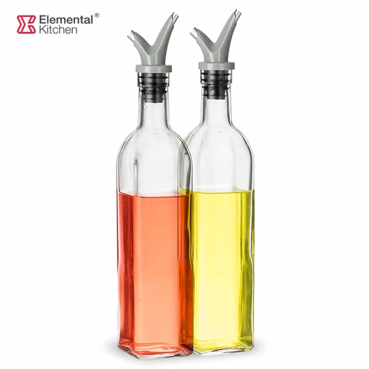 Glass Cooking Oil Pourer - Dual Pouring Spout #78882004