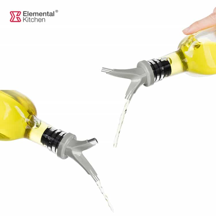 Glass Cooking Oil Pourer - Dual Pouring Spout #78882004